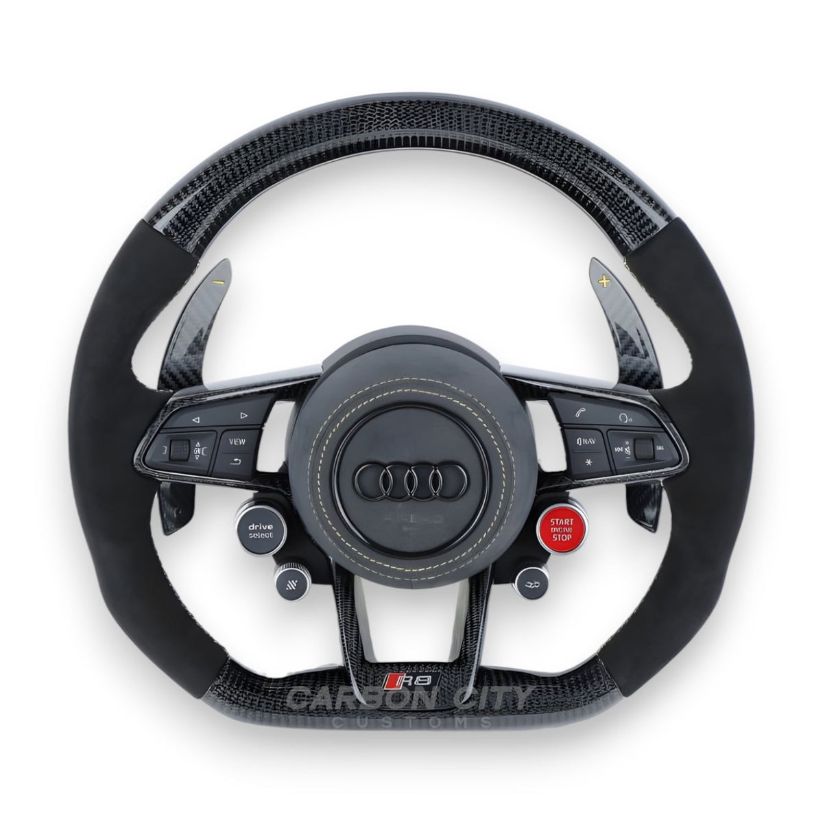 Audi R8 / TT Style Custom Steering Wheel | Carbon City Customs