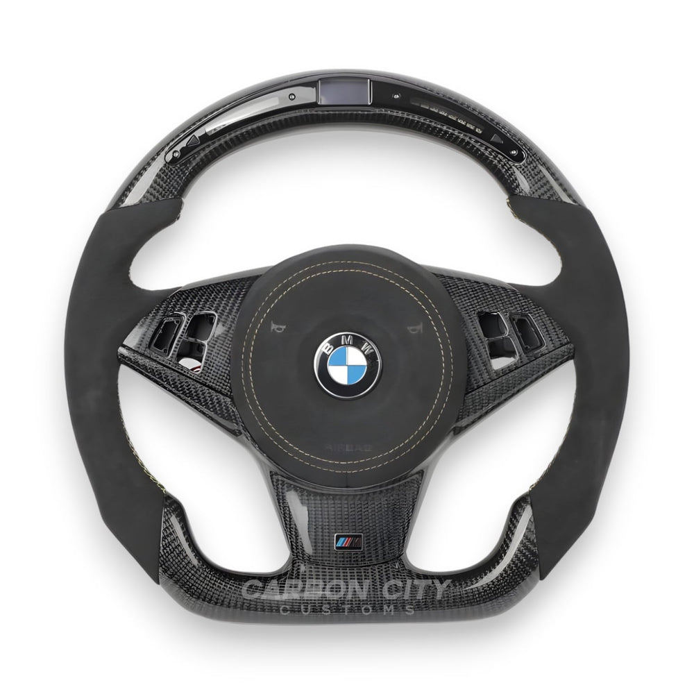 BMW E63 M6 Custom Steering Wheel | Carbon City Customs
