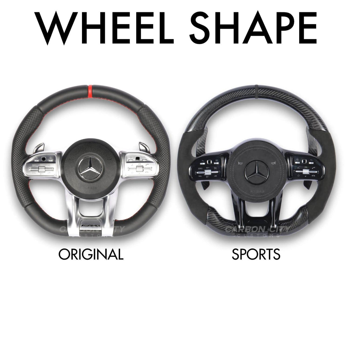 Mercedes-Benz AMG Performance Carbon Fiber Steering Wheel